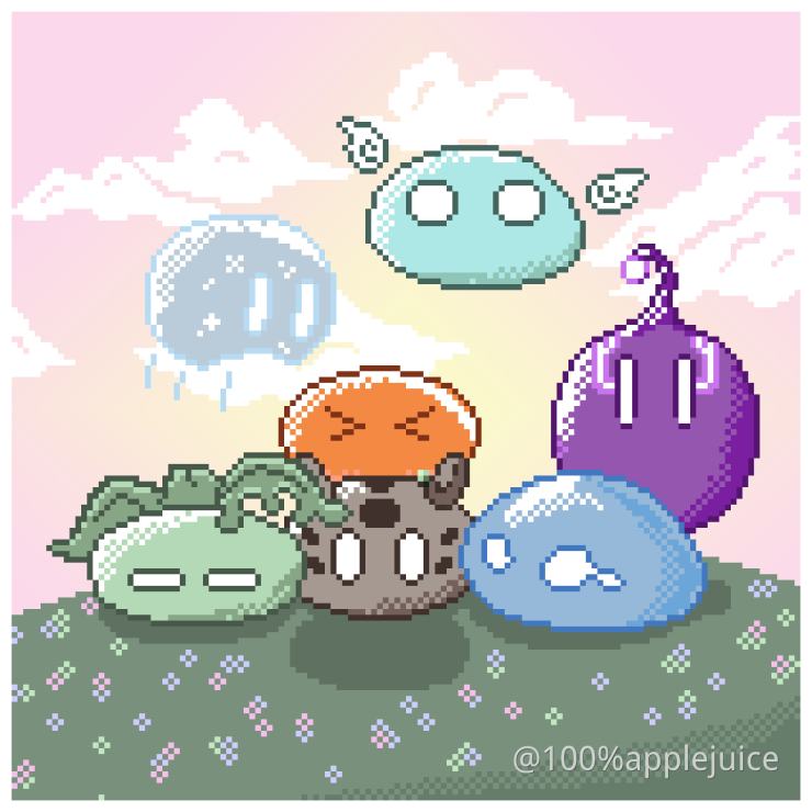 Artstation Genshin Impact Slime Pixel Art Images And Photos Finder