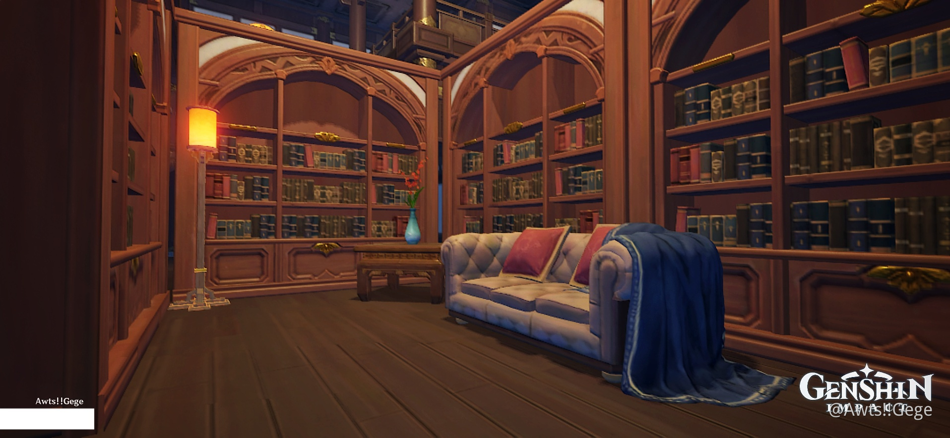 My Housing Library Genshin Impact | HoYoLAB