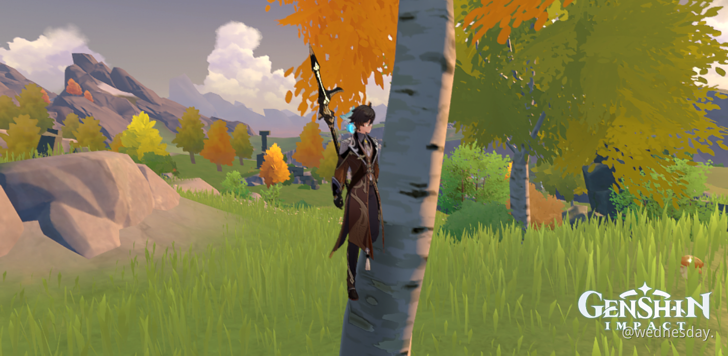 Become one with the tree. 😅 Genshin Impact | HoYoLAB