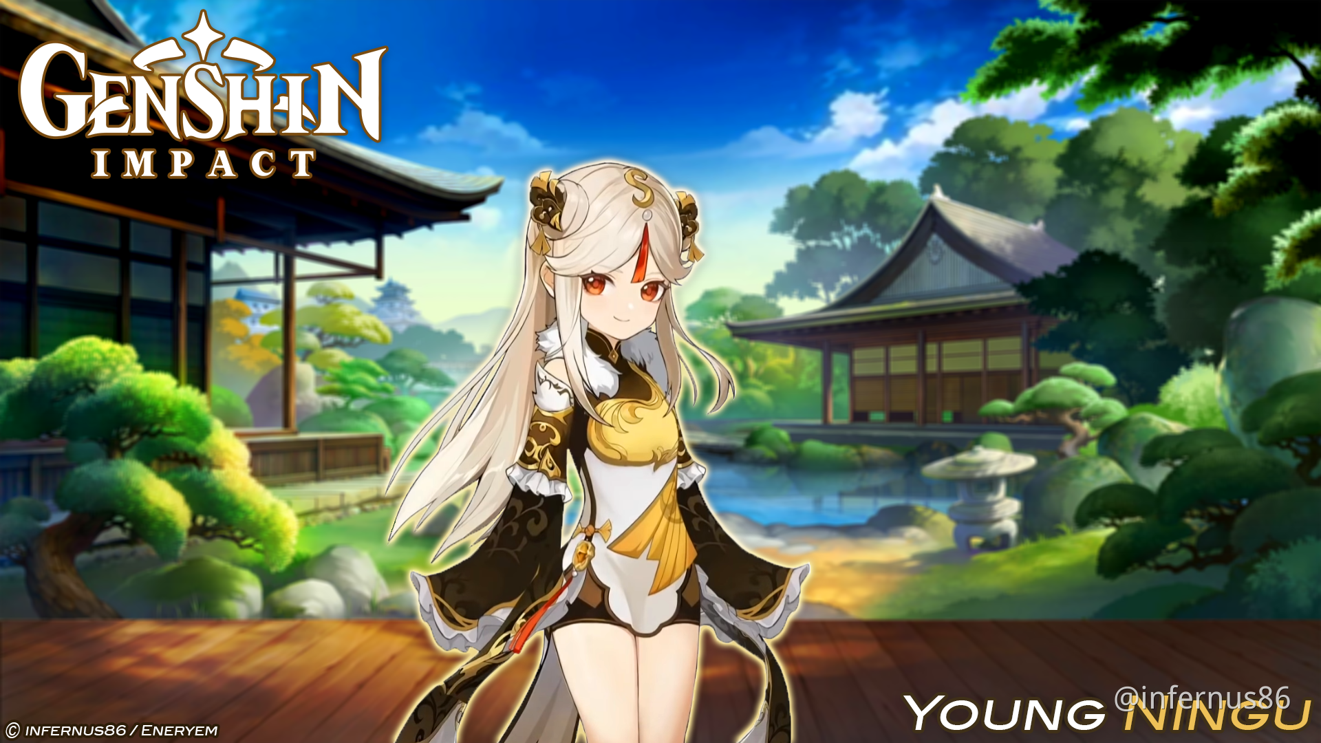 Young Ningu 💛 Genshin Impact | HoYoLAB