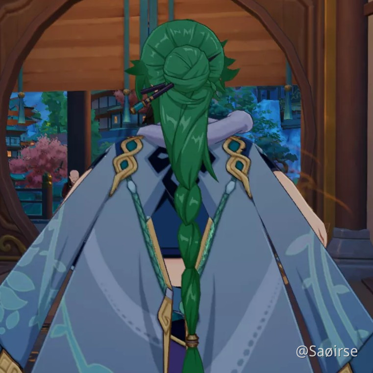 BAIZHU'S BRAIDED HAIR SCREAMS PRETTY! Genshin Impact | HoYoLAB
