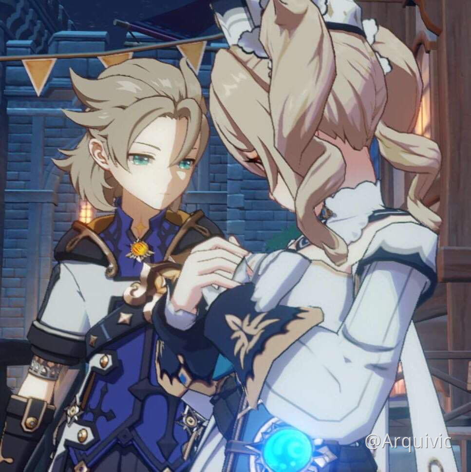 Albedo before he made a barbara portrait. Genshin Impact | HoYoLAB