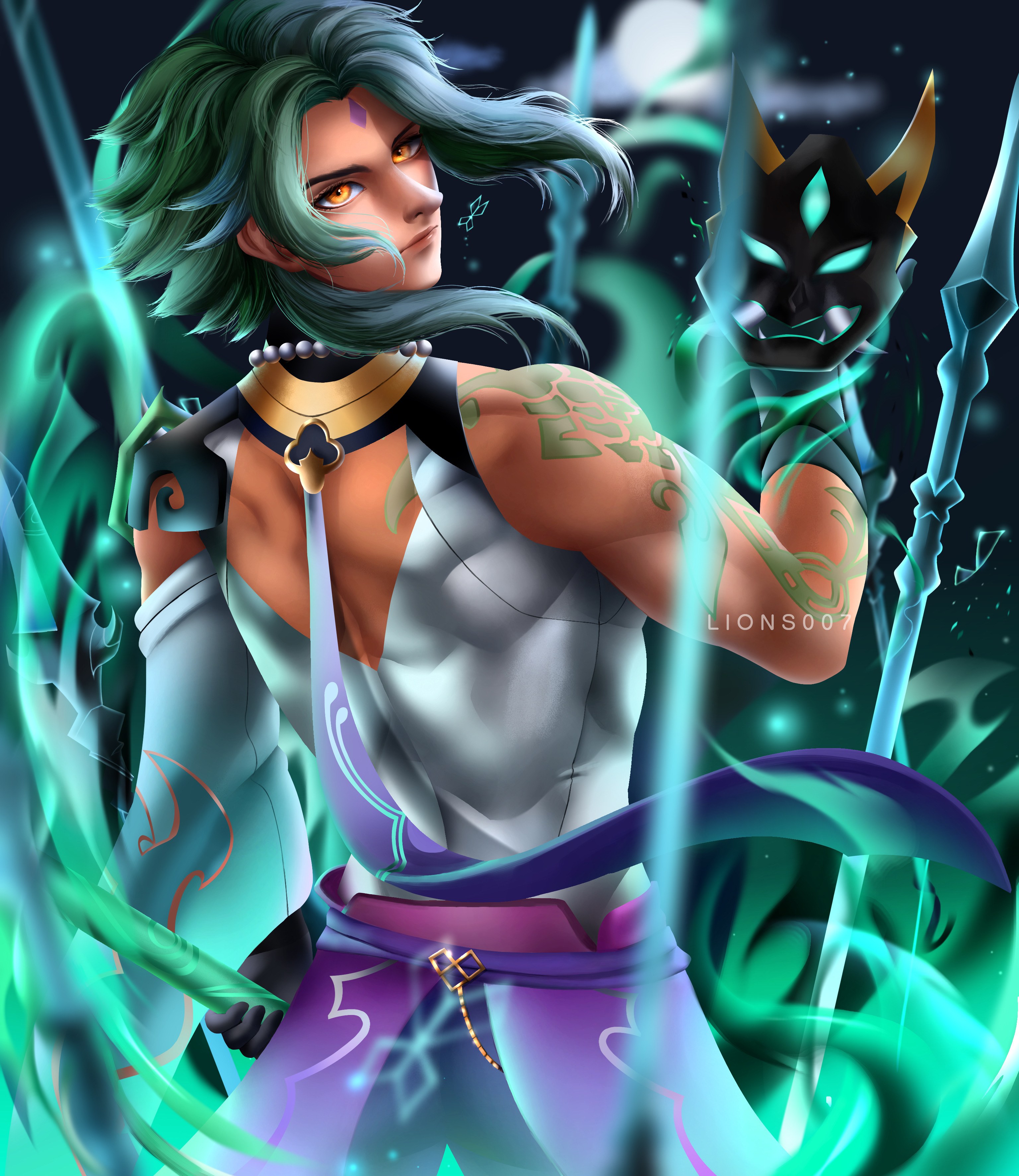 Conqueror of demons (xiao) Genshin Impact | HoYoLAB