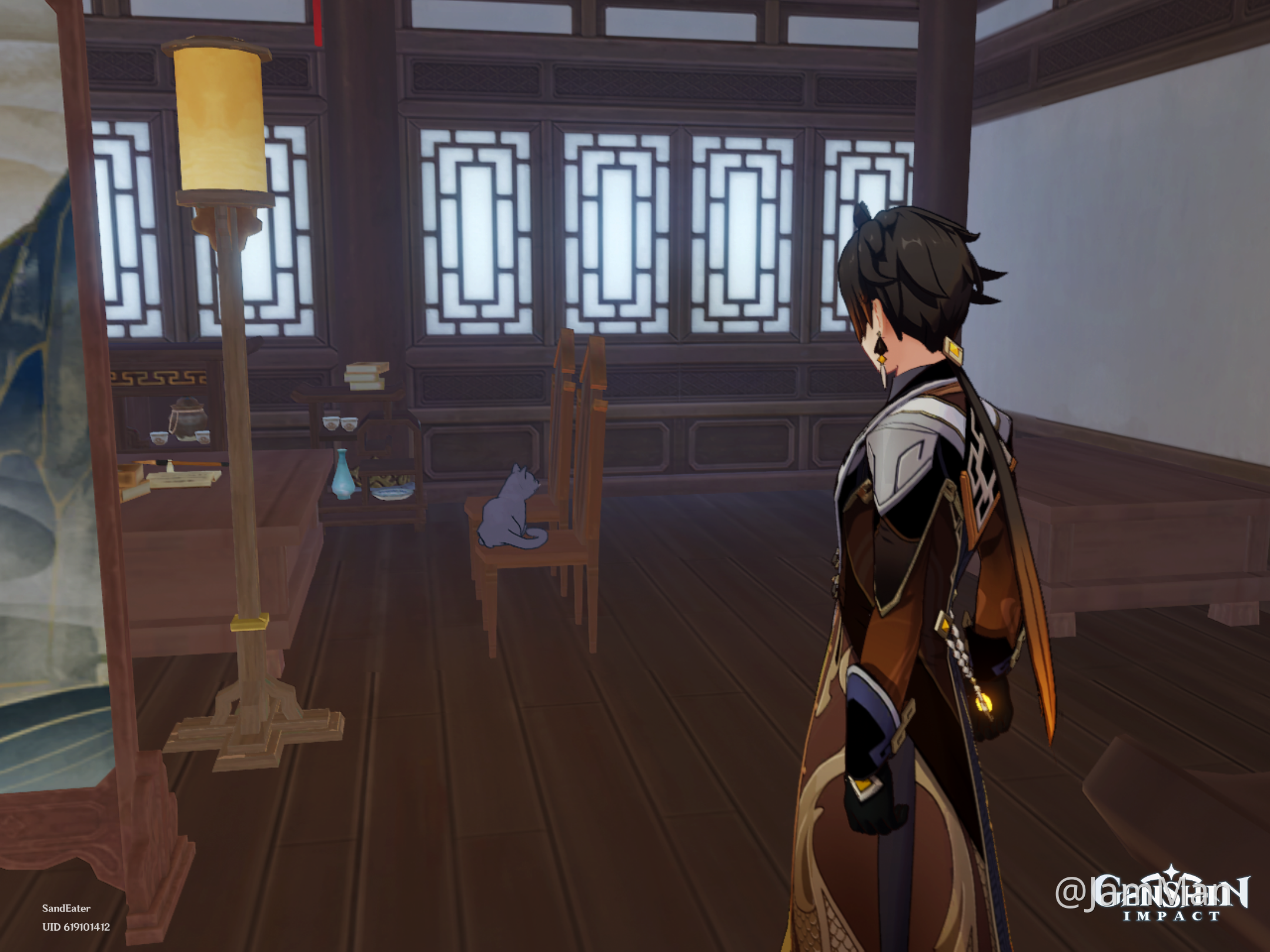 Cats are always taking your seats :/ Genshin Impact | HoYoLAB