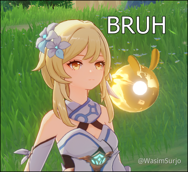 Lumine(Cute But Deadly) - Lumine Sus, Chibi, Sad - Solo vs Childe ...