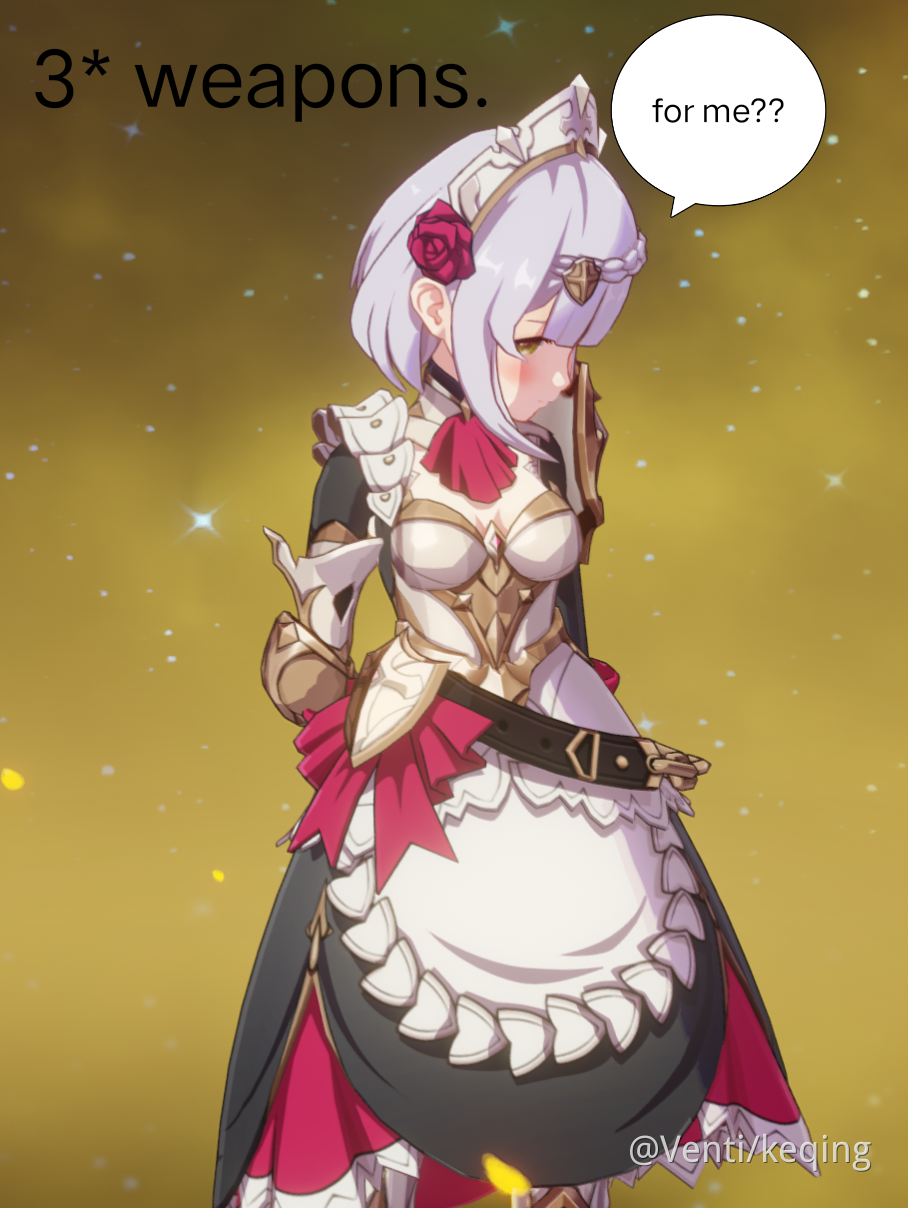 When i pull characters/4* or5* weapons. Genshin Impact | HoYoLAB