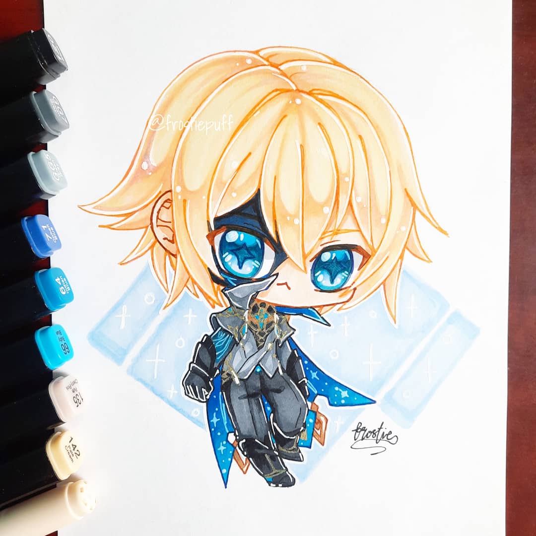 Dainsleif Chibi 🌌💫 Genshin Impact | HoYoLAB