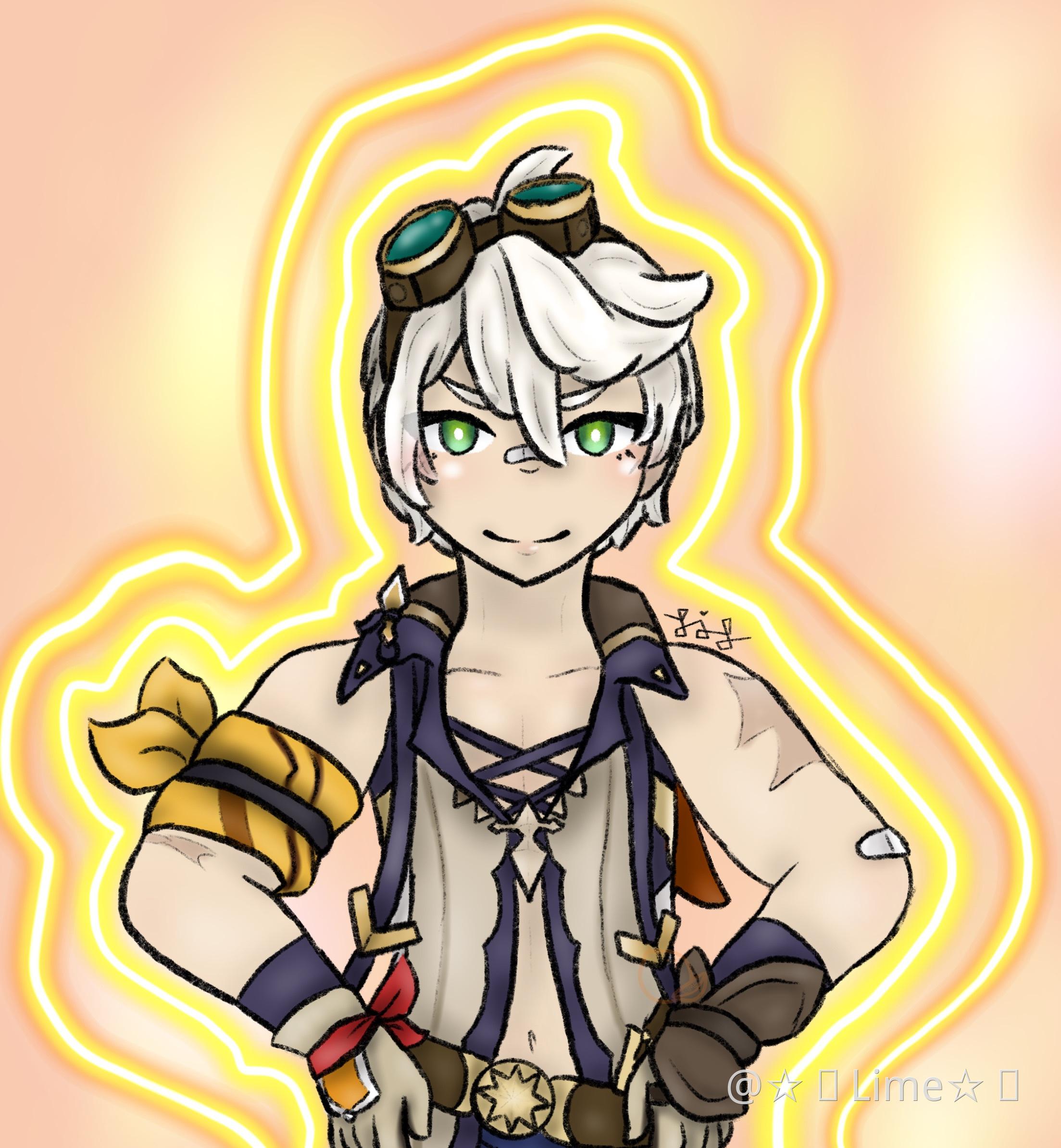 Bennett drawing Genshin Impact | HoYoLAB