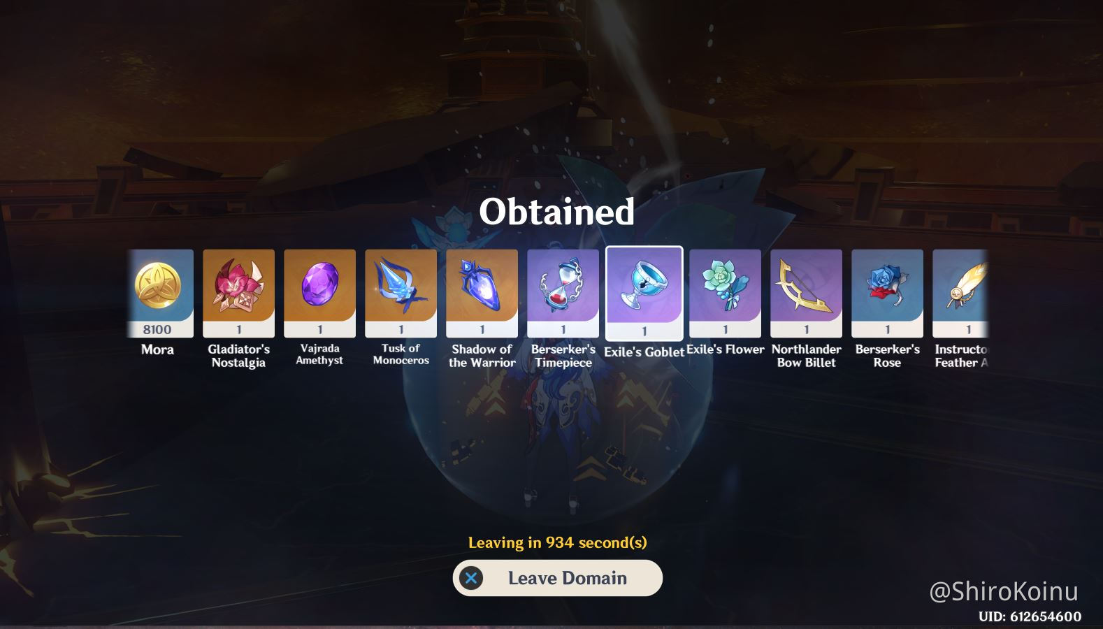 Weekly Boss Drops Genshin Impact | HoYoLAB