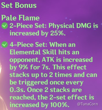 Why Pale Flame is the best set for a Physical Keqing build. Genshin ...