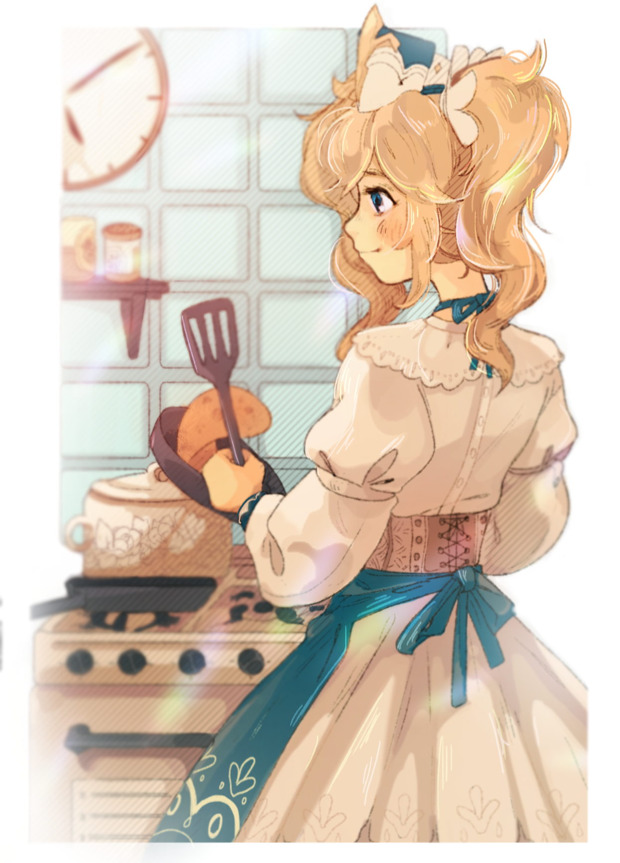 Sketches with Barbara Eola and Aether Genshin Impact | HoYoLAB