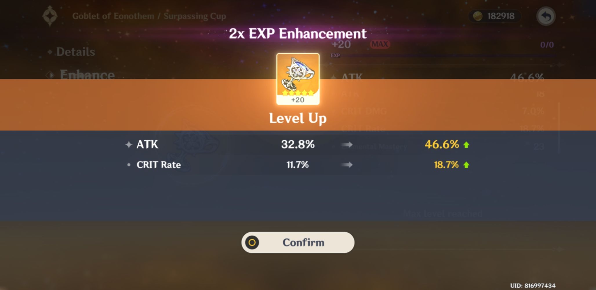 4x max rolls(3.9%) crit rate substat! Genshin Impact | HoYoLAB