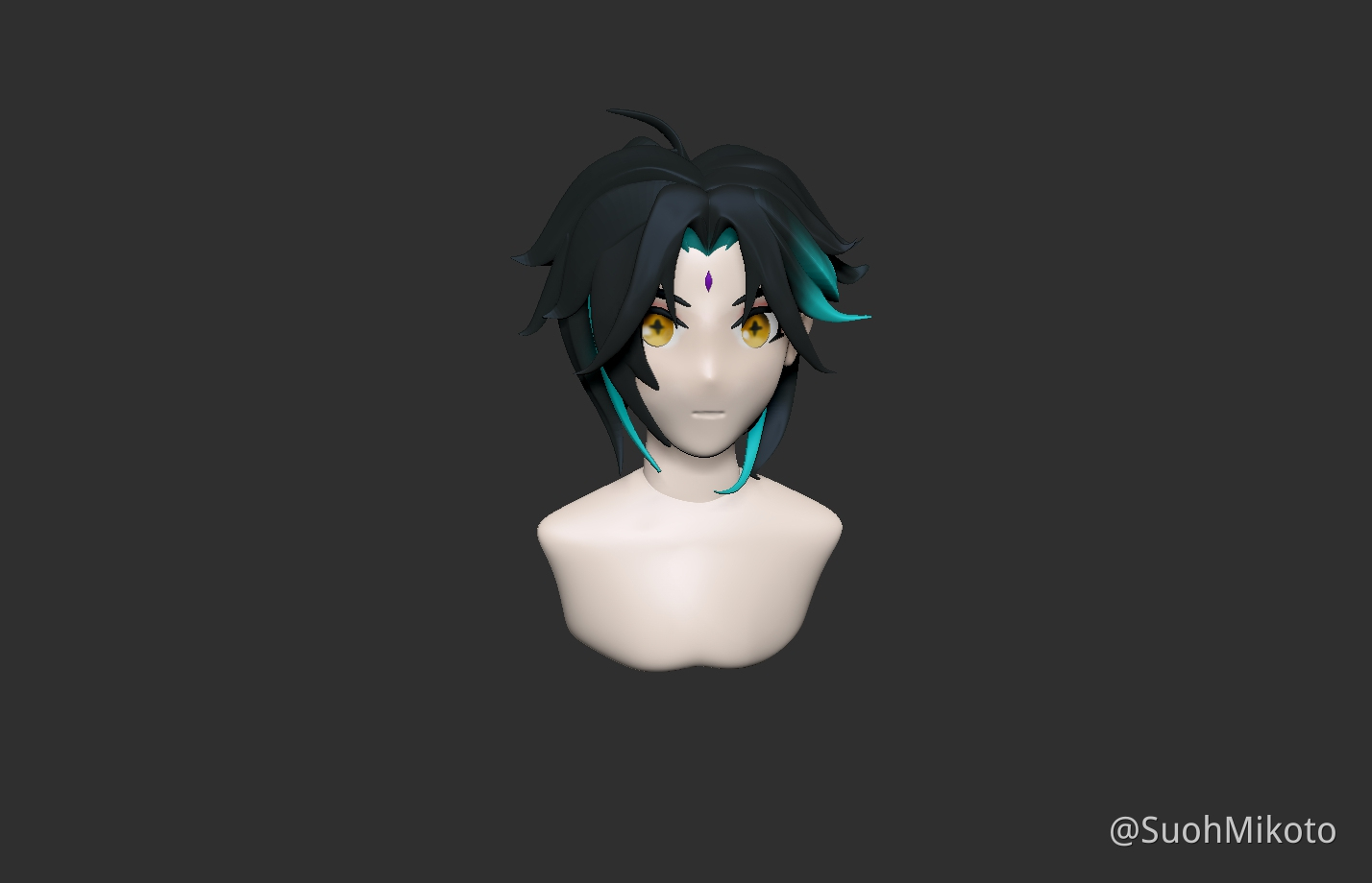 WIP 3D Xiao Genshin Impact | HoYoLAB