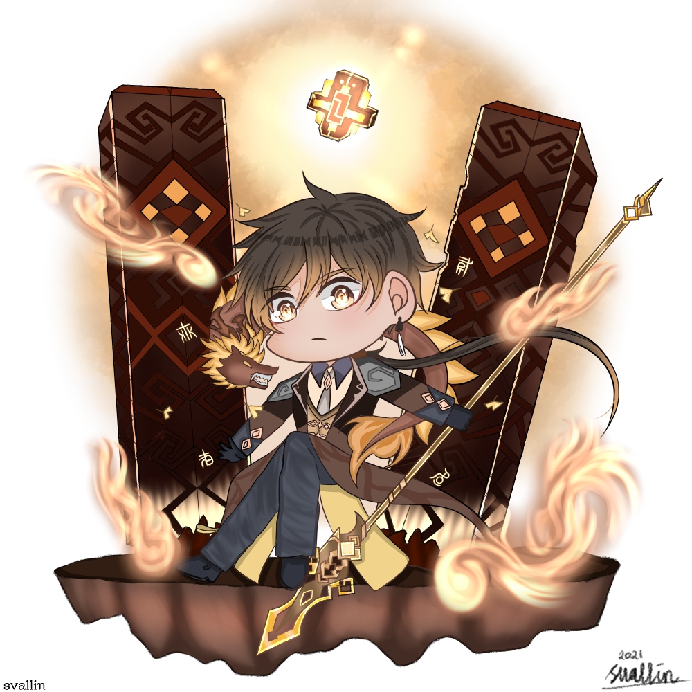 Chibi Zhongli Genshin Impact | HoYoLAB