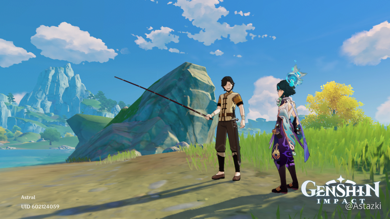 The Mystery Owner of the Floating Island? | Genshin Impact | HoYoLAB