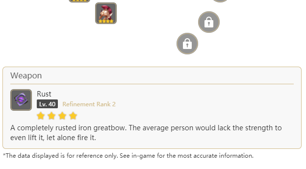 Weapon: Rust, type: Catalyst Genshin Impact | HoYoLAB