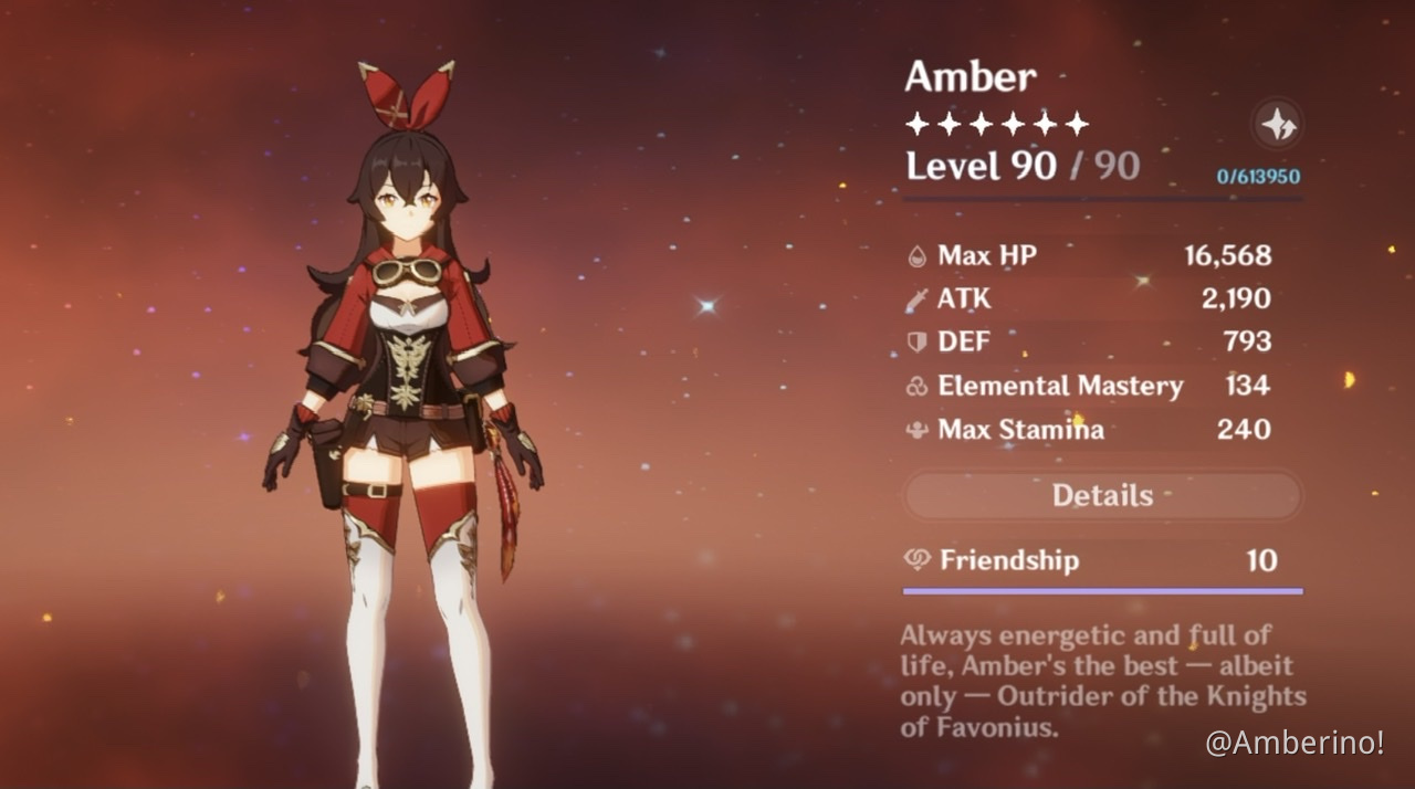 Flexing Amberfacts Genshin Impact | HoYoLAB