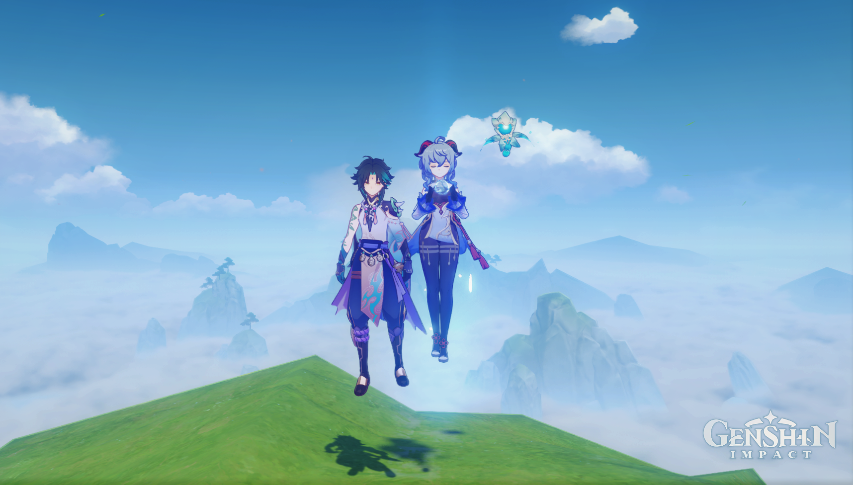 Xiao and Ganyu doing adepti stuff Genshin Impact | HoYoLAB