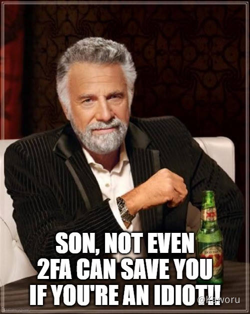 2FA won't save YOU! (meme) Genshin Impact | HoYoLAB