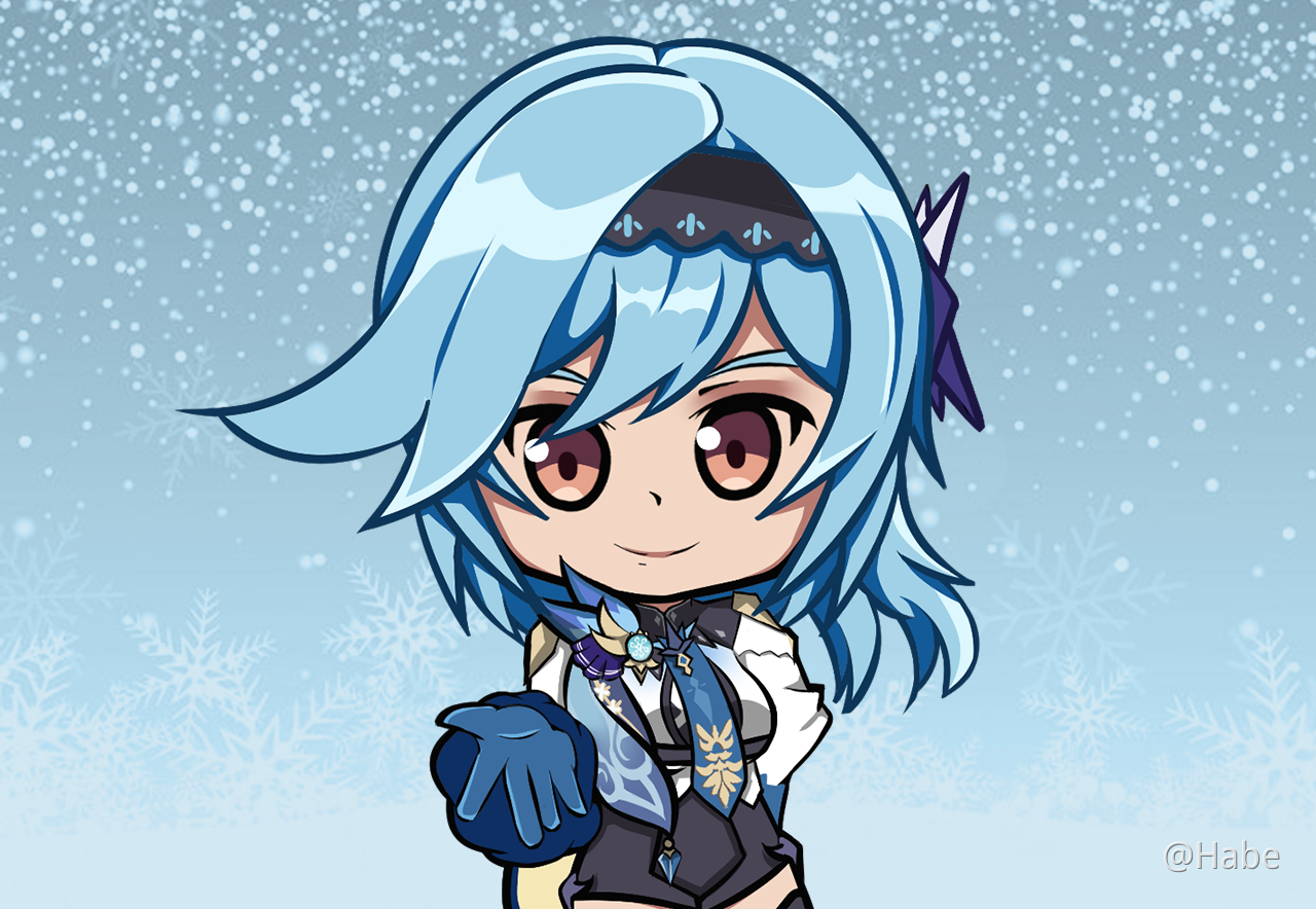 Chibi Eula Genshin Impact | HoYoLAB