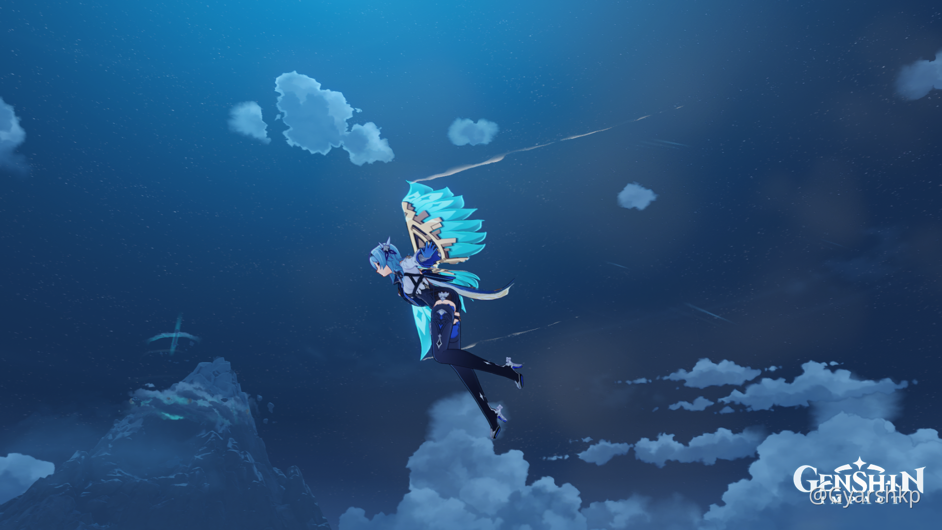 Eula - shoe cloud frame Genshin Impact | HoYoLAB