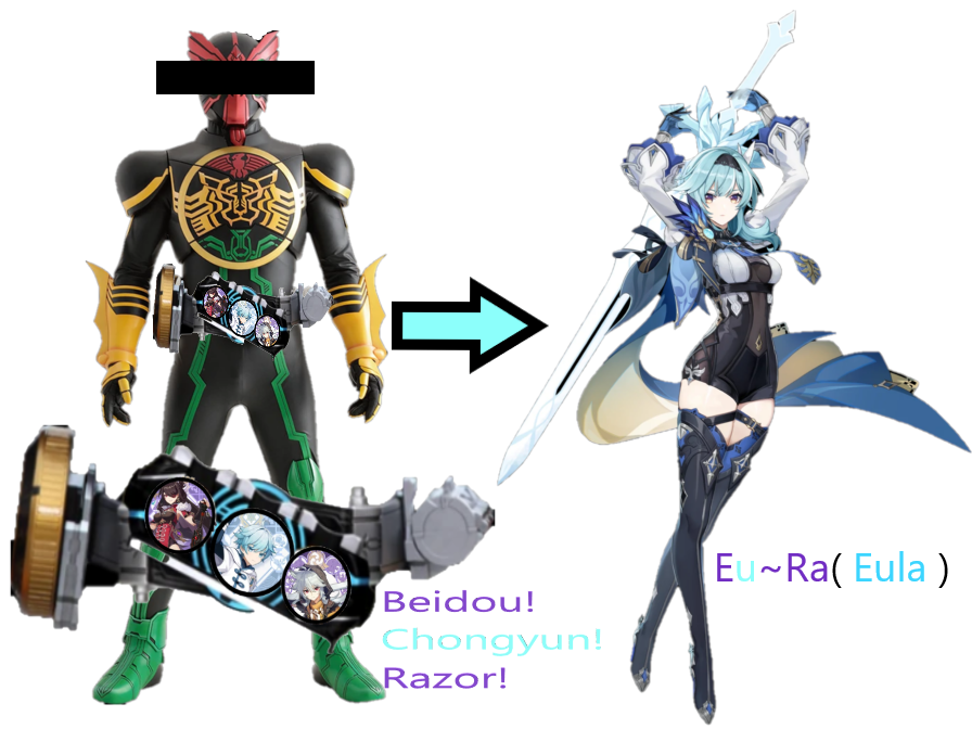 My terrible joke on how Eula was designed Genshin Impact | HoYoLAB