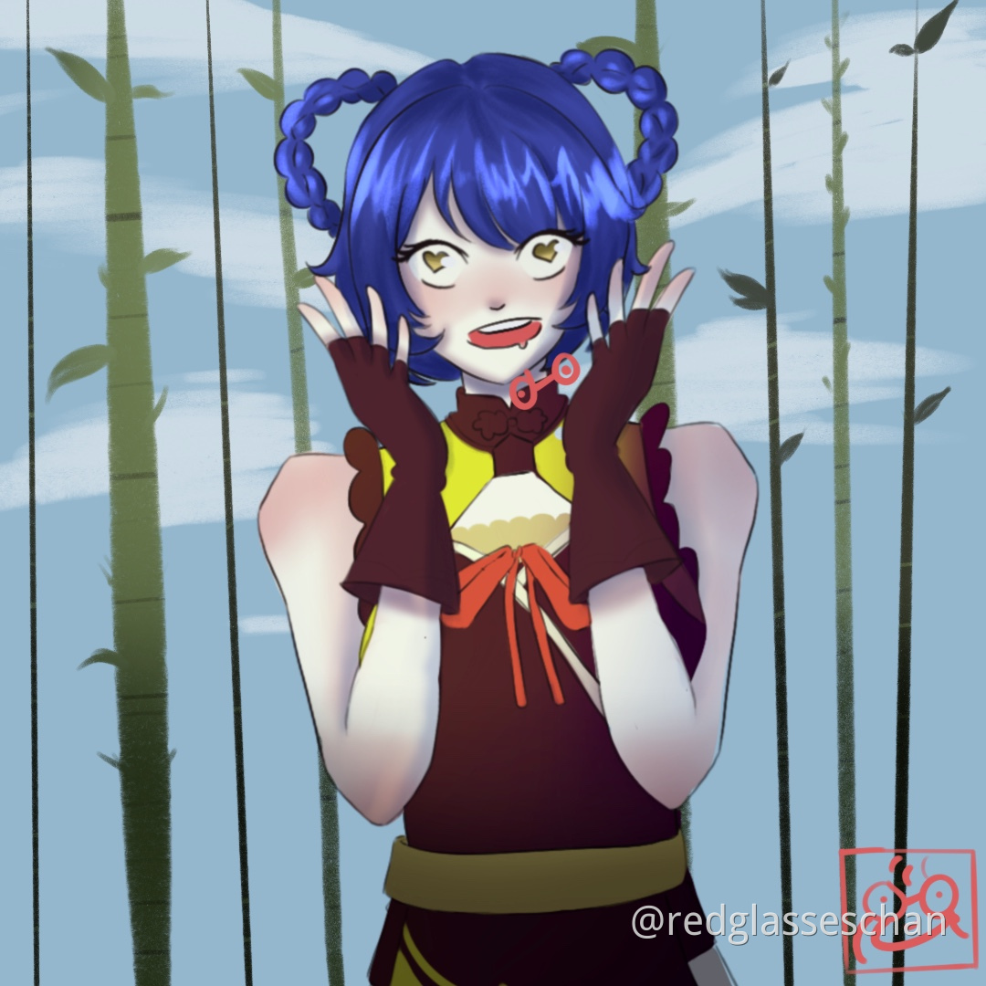 Drawing Genshin character by the order they came home to me (Part 6 ...