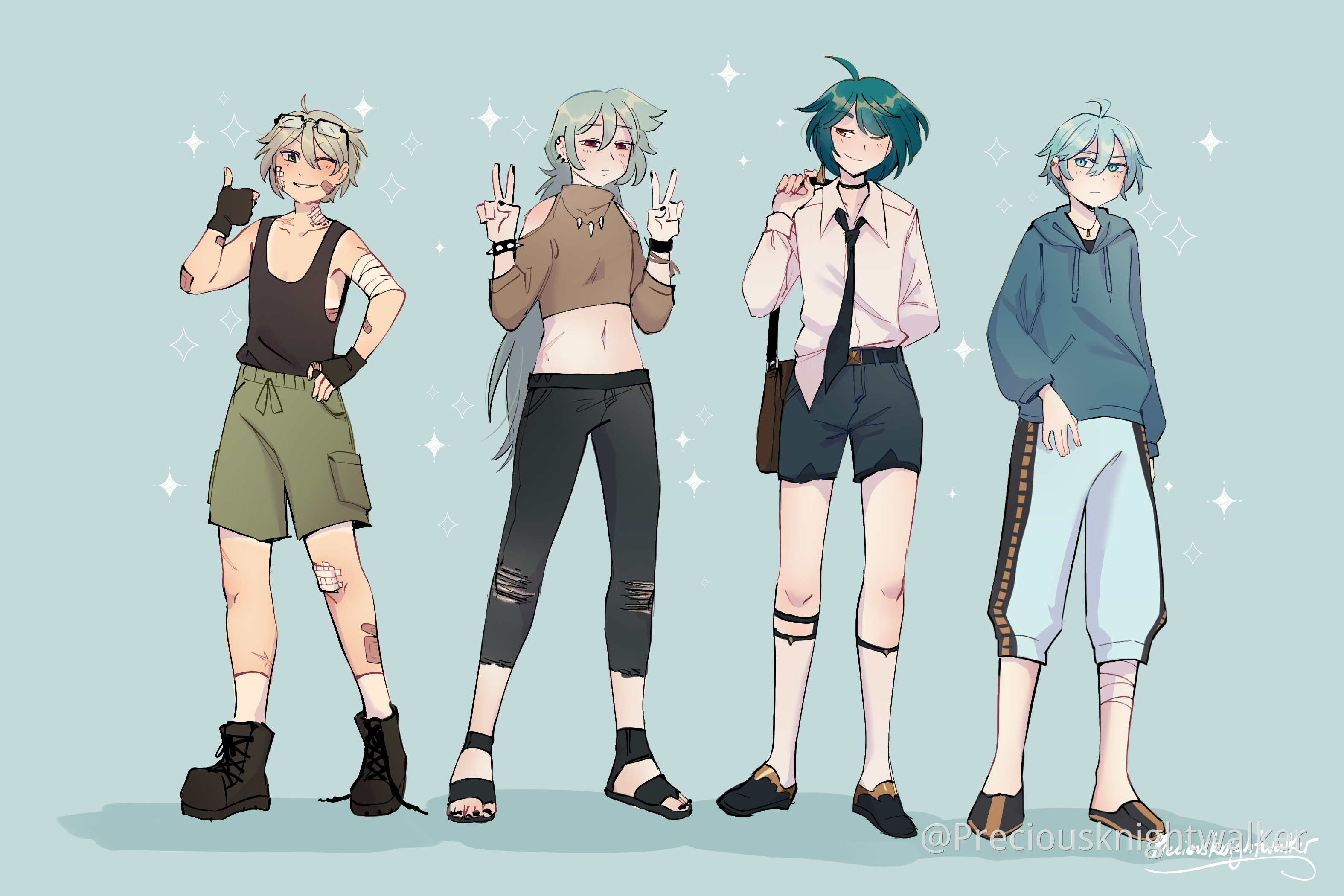 A Modern AU Genshin Impact | HoYoLAB