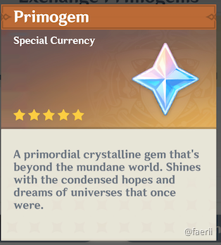 the elusive primogem shape Genshin Impact | HoYoLAB