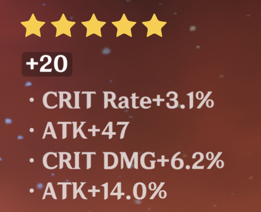 [Beginner’s Guide] Upgraded Artifacts 🏆 When to Trash Lv. 20 Artifacts ...