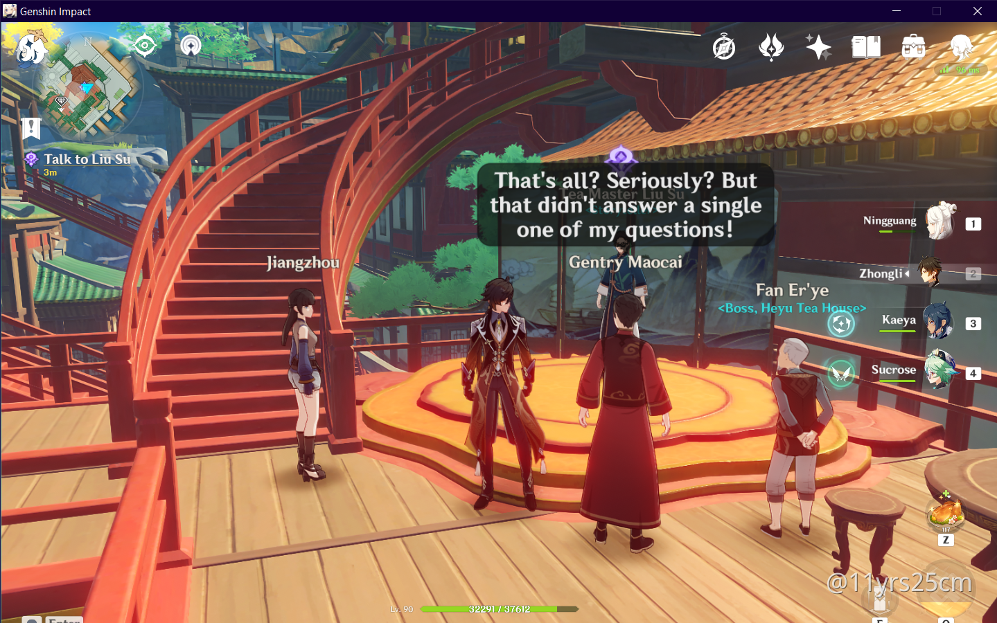 Gentry Maocai is glitched for sure Genshin Impact | HoYoLAB