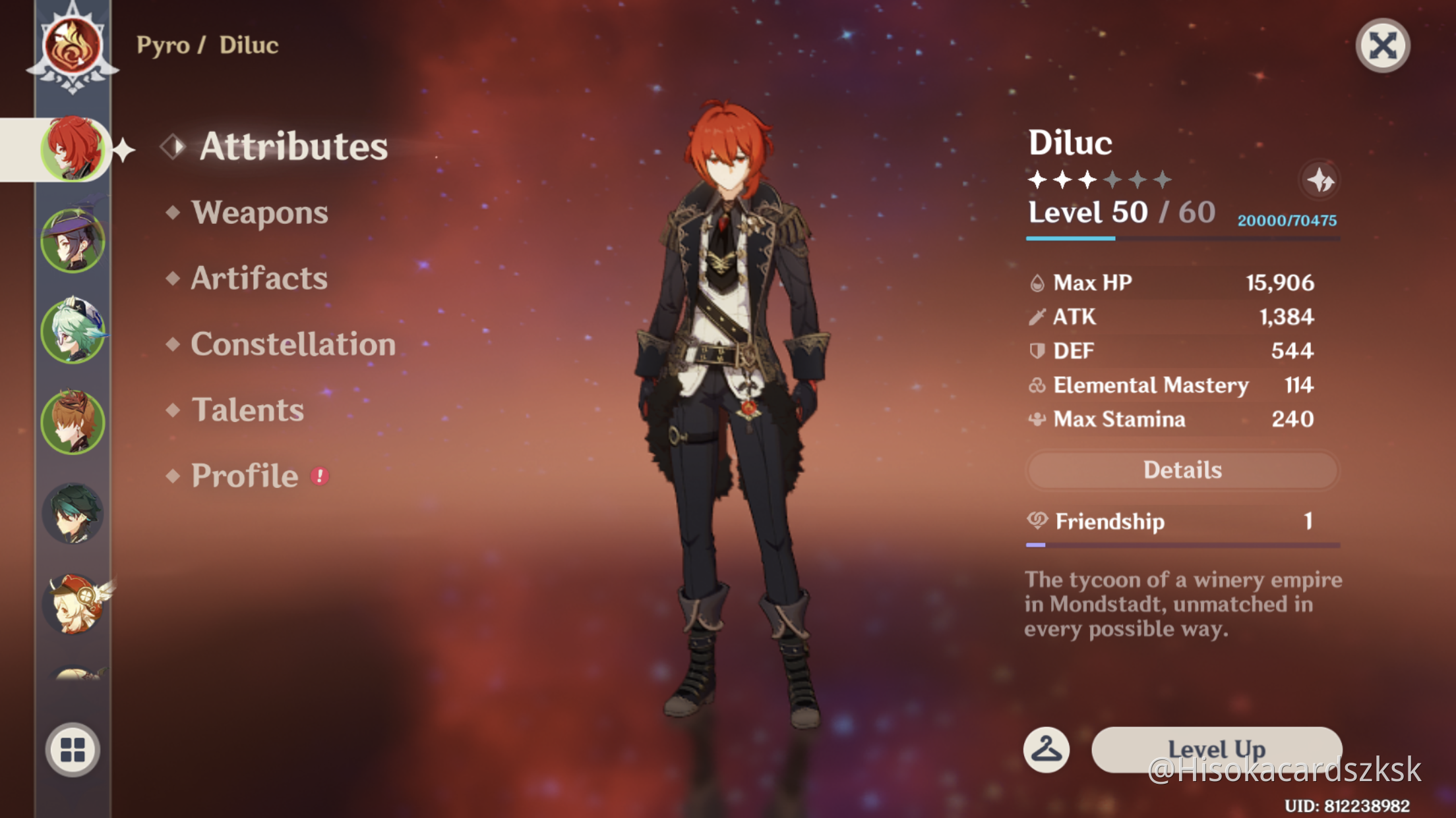 DILUC BUILD PLS Genshin Impact | HoYoLAB