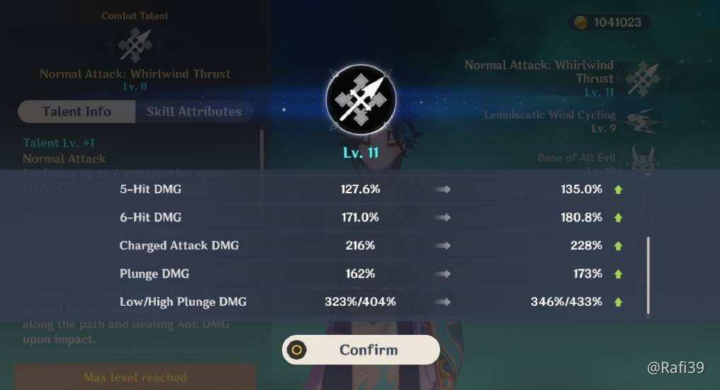 I regret going with elemental burst first just to make it looked ...