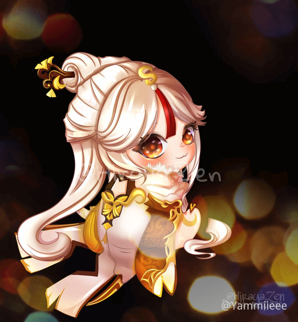 Ningguang Chibi Art Genshin Impact | HoYoLAB