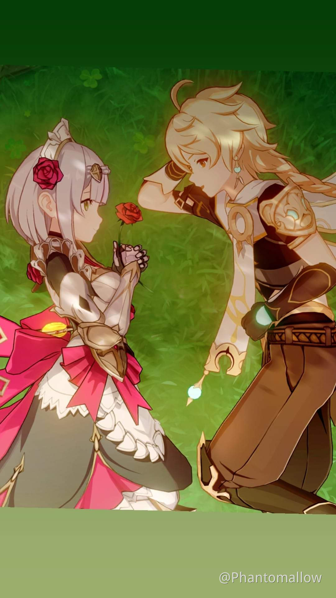 Noelle And Aether Sweet Moments Genshin Impact Hoyolab