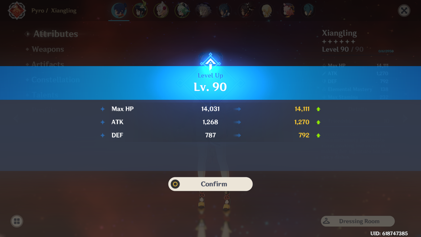 first lvl 90 character! :) Genshin Impact | HoYoLAB