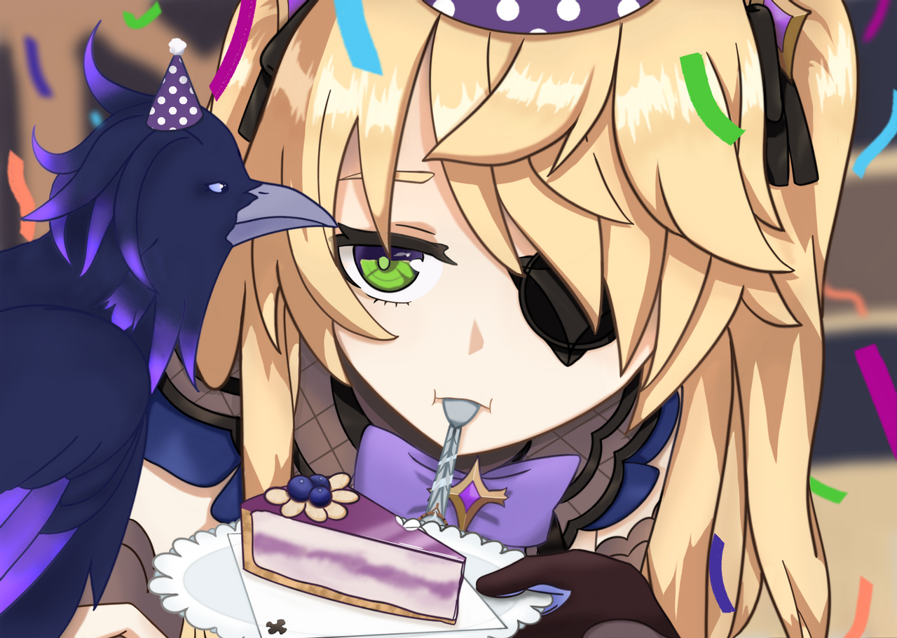 Happy Birthday Fischl! Genshin Impact | HoYoLAB