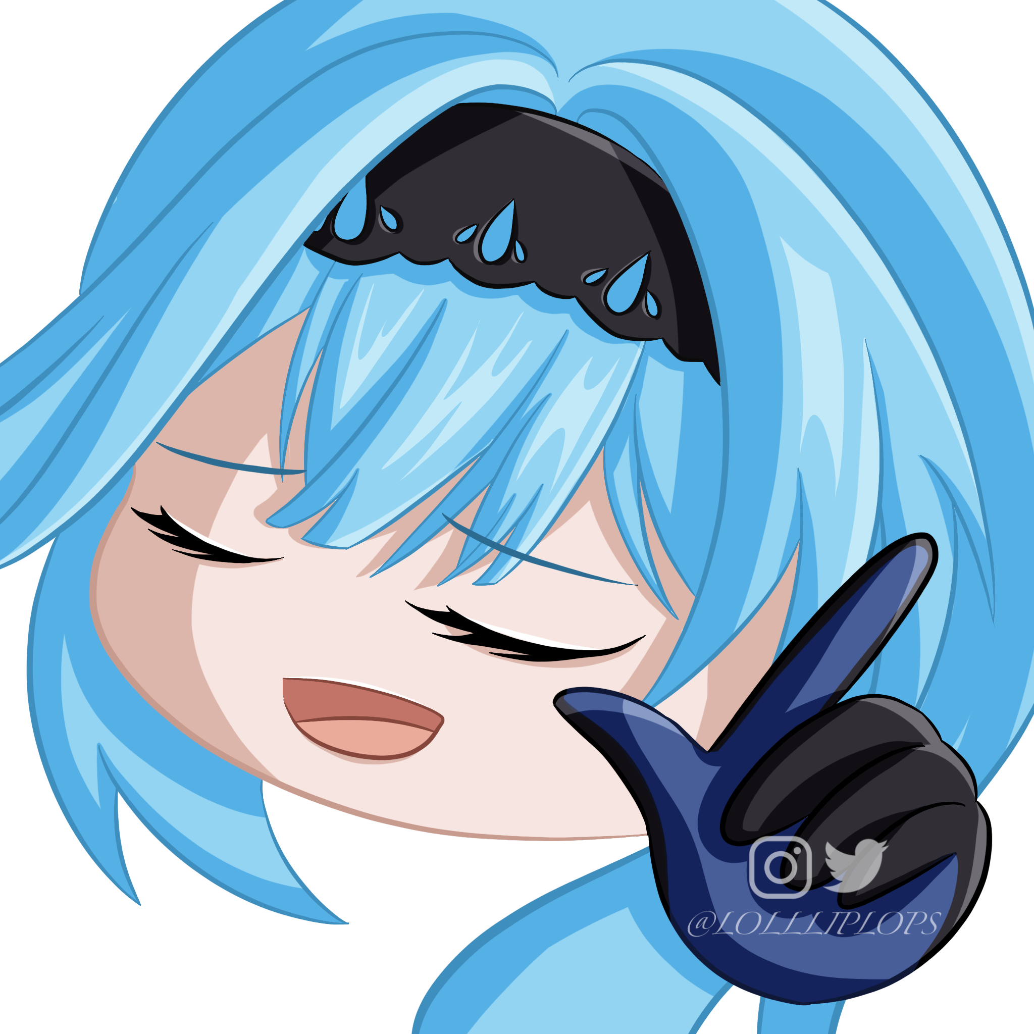 [ART] Another Eula emoji Genshin Impact | HoYoLAB