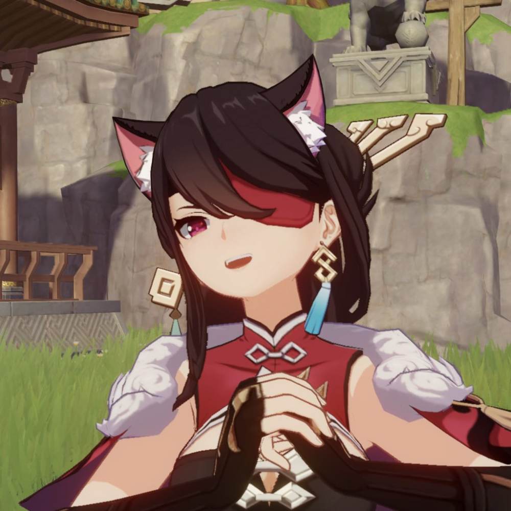 Genchin Impact Characters with CAT EARS