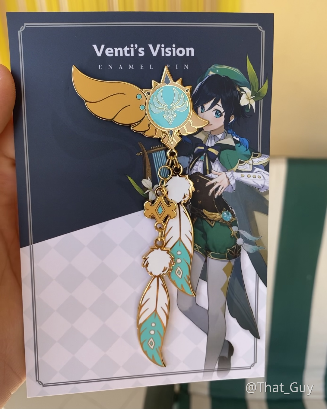 Venti's Vision Enamel Pin Genshin Impact | HoYoLAB