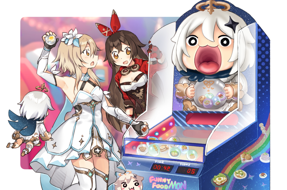 "Feed Paimon" Arcade Game Genshin Impact | HoYoLAB