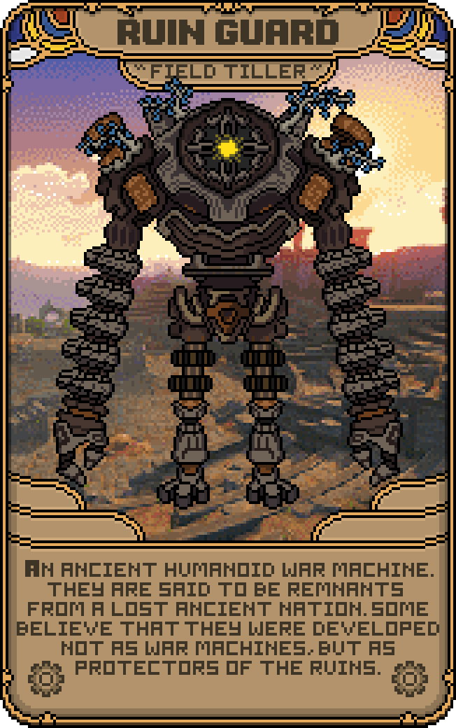 Pixelated Card : Ruin Guard Genshin Impact | HoYoLAB