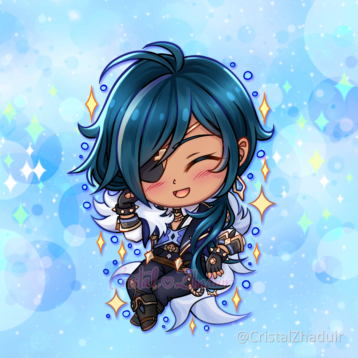 Kaeya Chibi ! Genshin Impact | HoYoLAB