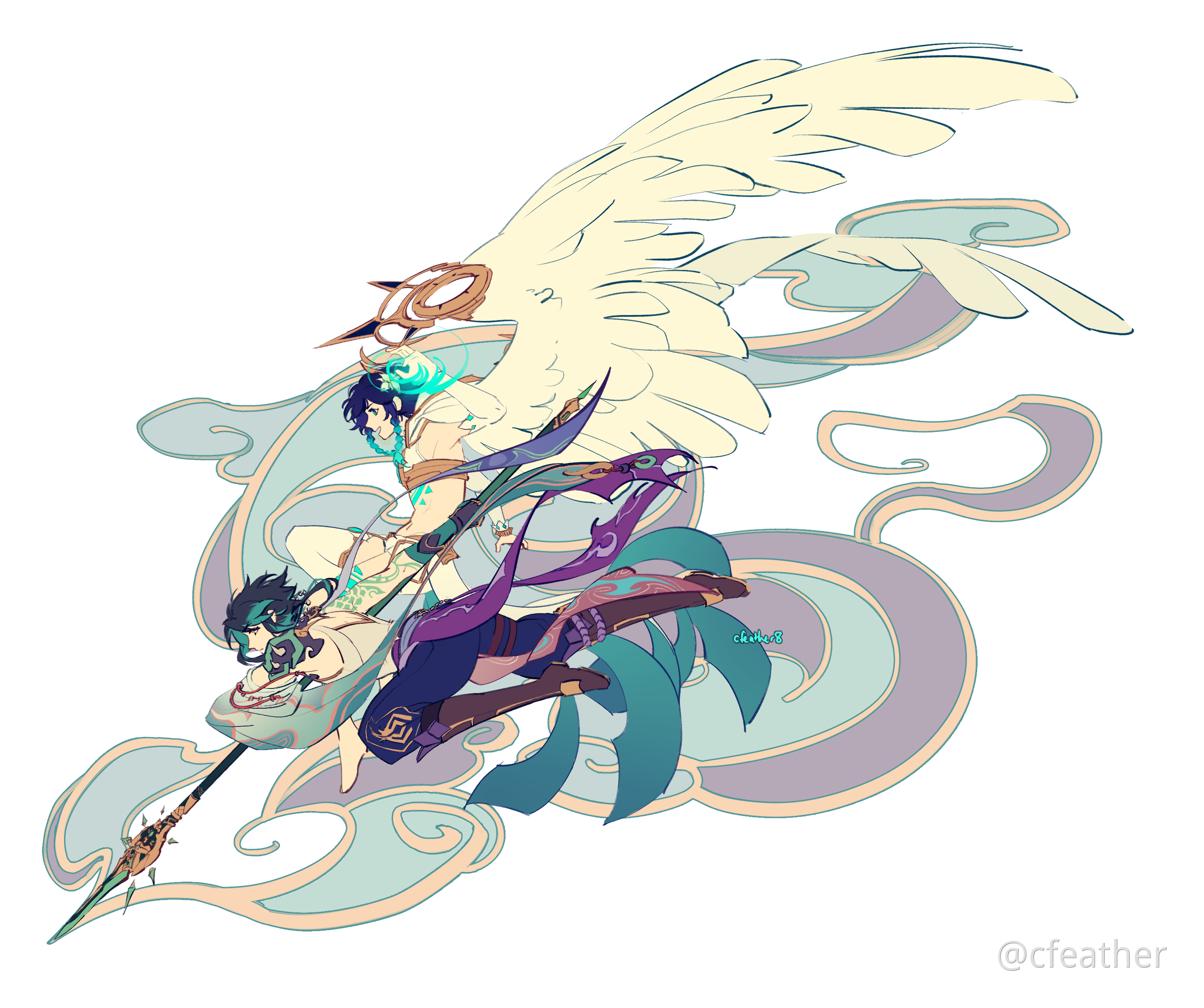 anemo power couple!! Genshin Impact | HoYoLAB