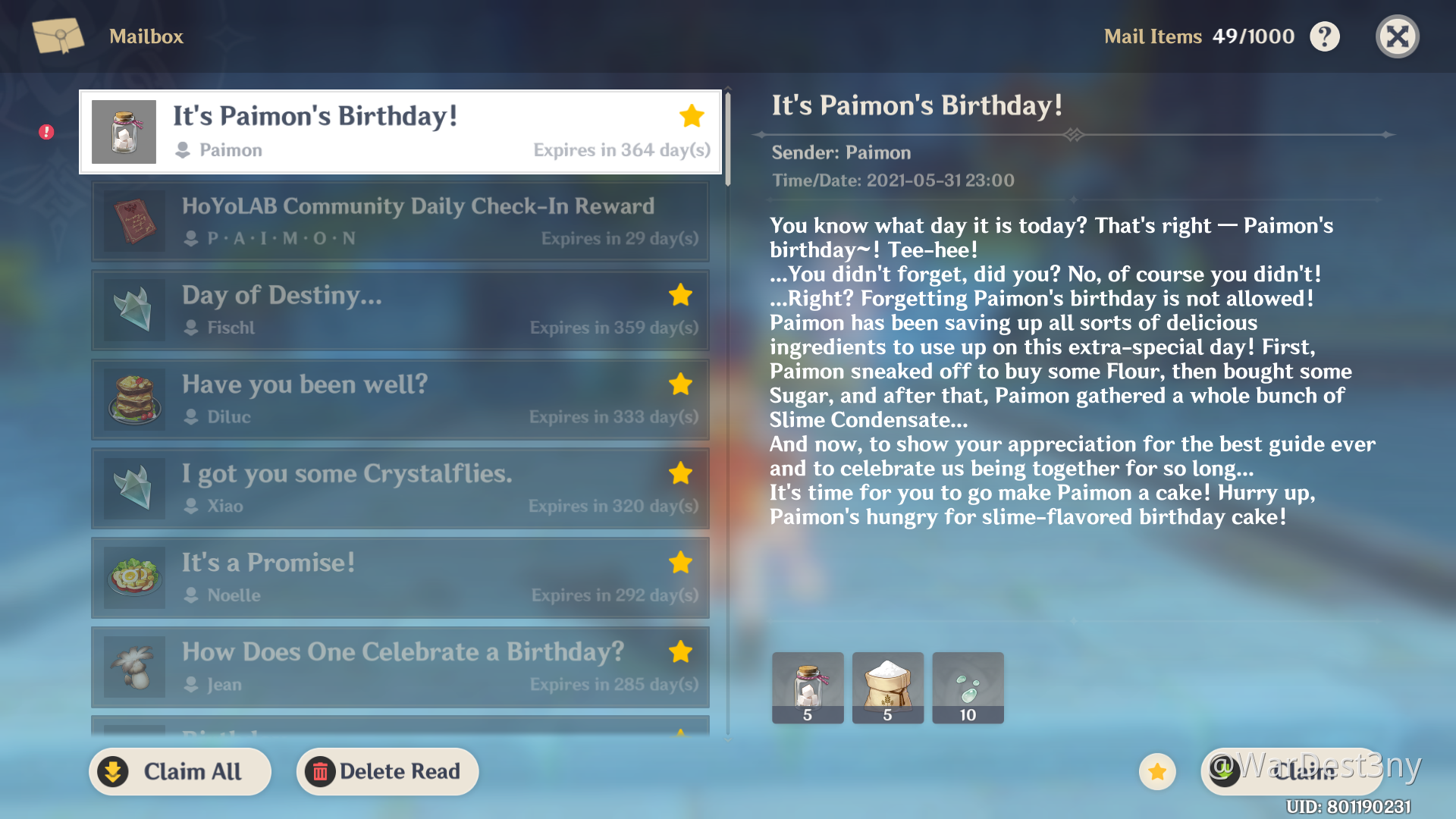 Did Paimon give us these just to make a cake for her...? Genshin Impact ...